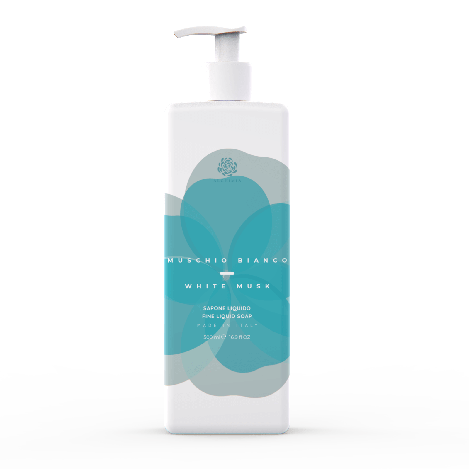 The intense, clean fragrance of white musk soap | Alchimia