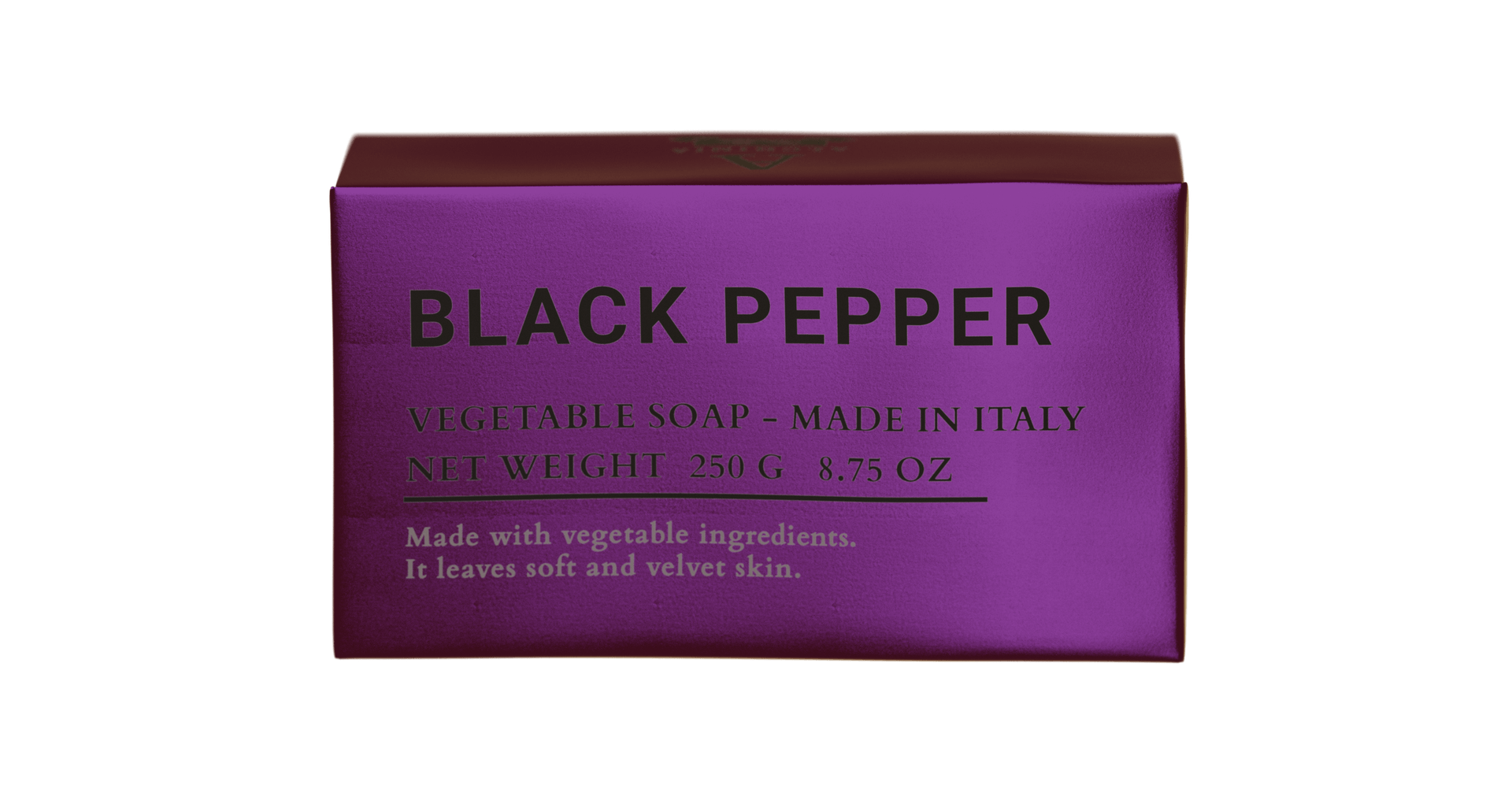 Black pepper soap for men | Alchimia